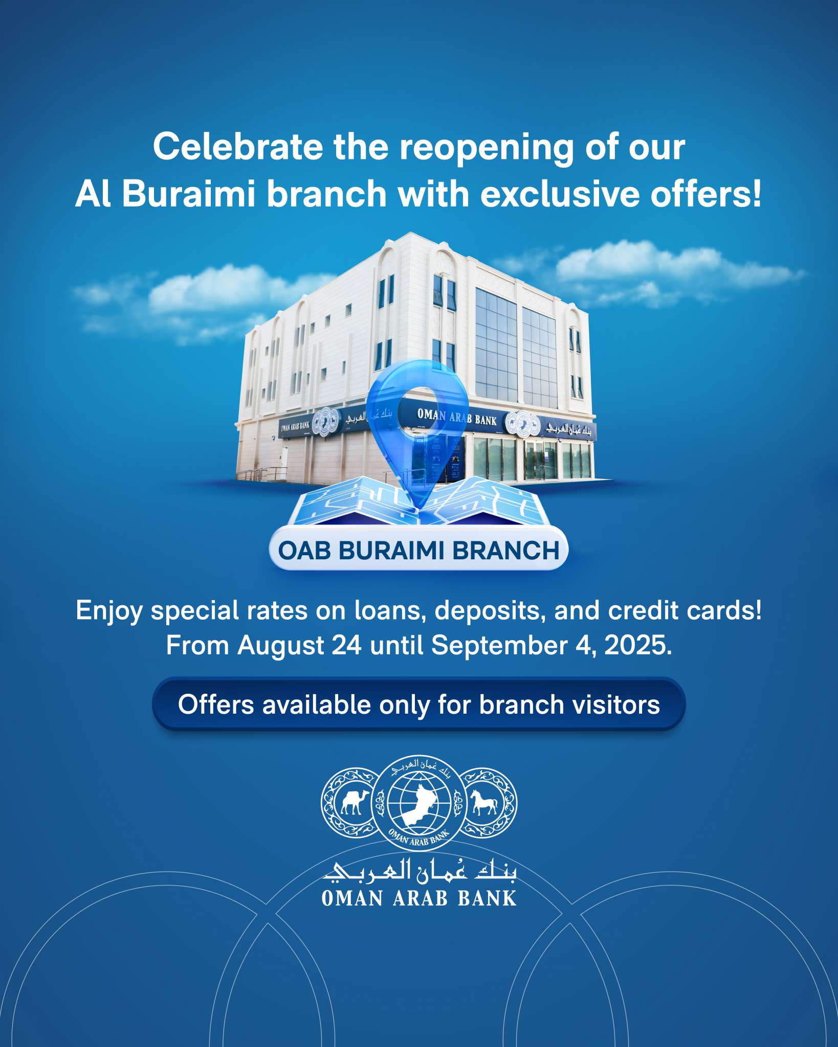 Oman Arab Bank Unveils Exclusive Offers to Mark the Reopening of Al ...